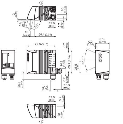 Сканеры штрих-кода SICK CLV620-2120 CLV621 CLV622