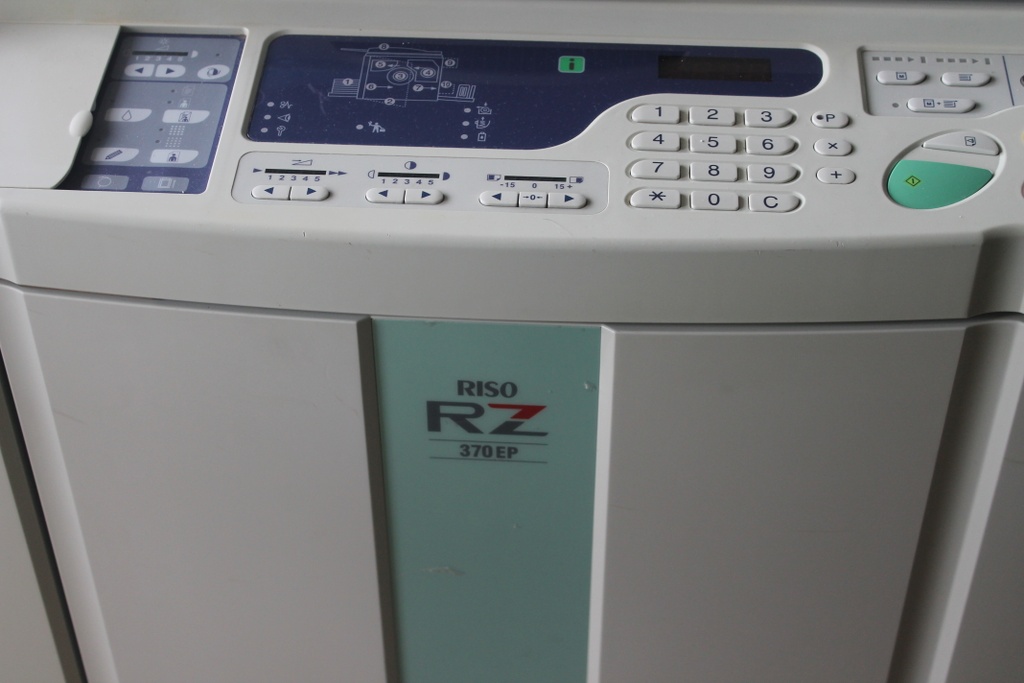 Riso, RZ-370, ризограф, запчасти Riso, краска ОАТ, дупликатор