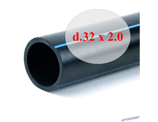 Труба ПЭ 100 SDR 17 - 32x2.0 ГОСТ 18599-2001