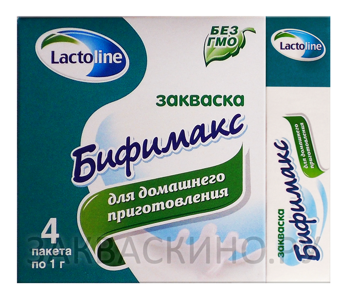 Закваска ЛактоЛайн Бифимакс с болгарской и ацидофильной палочкой и ...