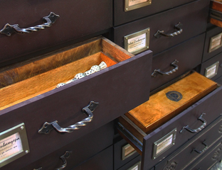 Props from "Magic school: philosophy stone" - Magic wand rack