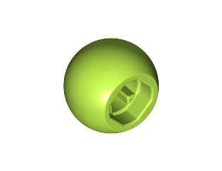 Technic Ball Joint, Lime (32474 / 4290718 / 4624381)
