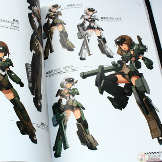 Оригинальный Арт Бук Fumikane Shimada Art Works Mecha Musume Book II