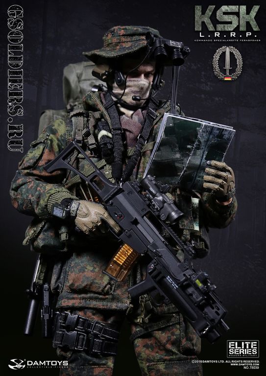Немецкий спецназ - Коллекционная фигурка 1/6 KSK (KOMMANDO SPEZIALKR ...