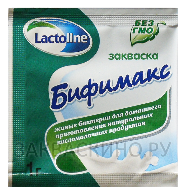 Закваска ЛактоЛайн Бифимакс с болгарской и ацидофильной палочкой и ...