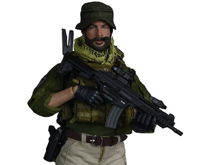 Капитан Джон Прайс (серия Call of Duty) КОЛЛЕКЦИОННАЯ ФИГУРКА 1/6 scale ...