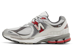 New Balance 2002R Silver Metallic Team Red купить в СПб