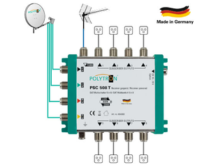 Мультисвитч PSC 508 T