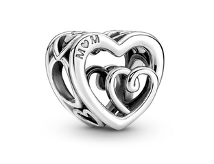 Шармы Пандора - Шарм Переплетенные сердца Артикул: 790800C00