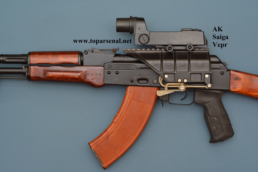 Saiga, AK, Vepr side mount NPZ Shvabe - Weaver Picatinny side mounting ...