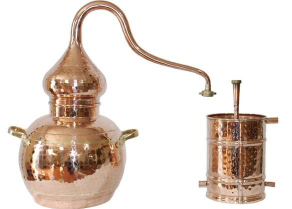 Купить Аламбик традиционный 1л -35л - 1 литр CopperCrafts Португалия ...