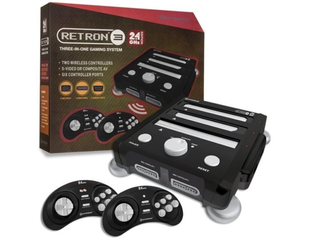 Приставка Retron 3 темно-серый NES, SNES, Genesis