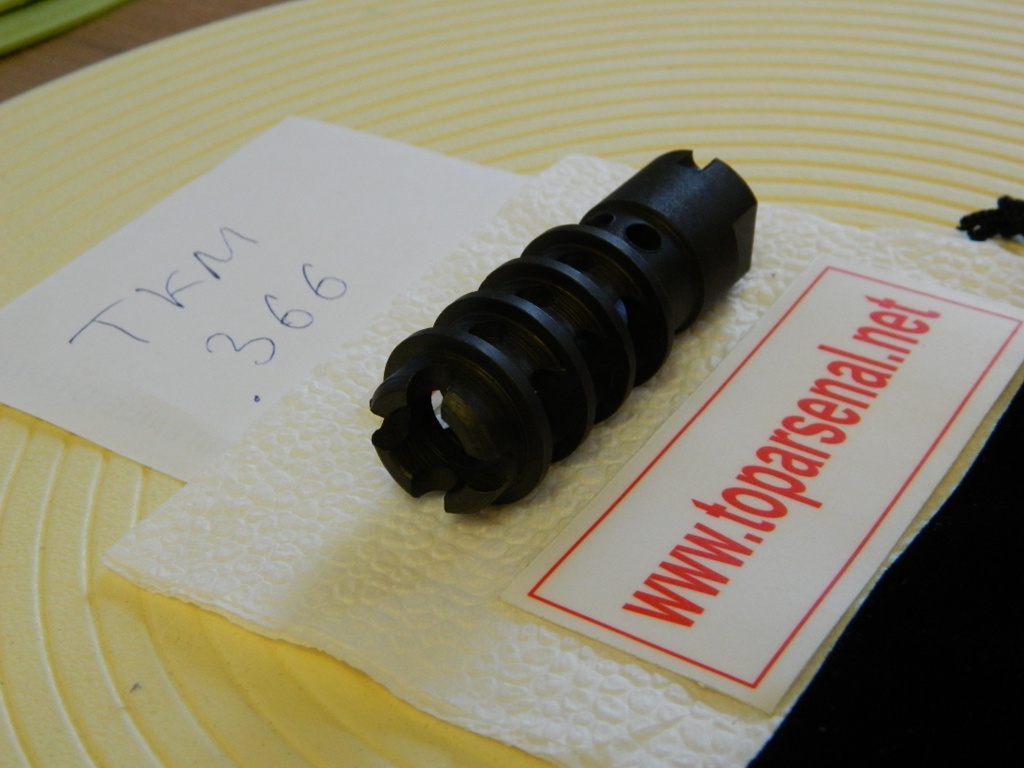 DTK Citadel TKM Vepr VPO 208/209 0.366 gauge muzzle brake Red Heat for sale