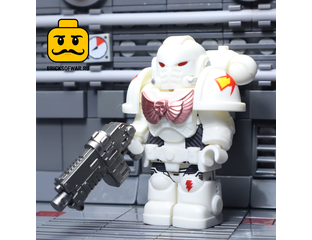 Конструктор фигурка Космодесантник, легион Белые шрамы, Warhammer 40k ...