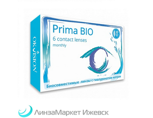 Купить контактные линзы Prima Bio (6 линз)