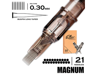21 MGLT/0.30 - Magnum Bugpin Long Taper "EZ FILTER" купить в интернет ...
