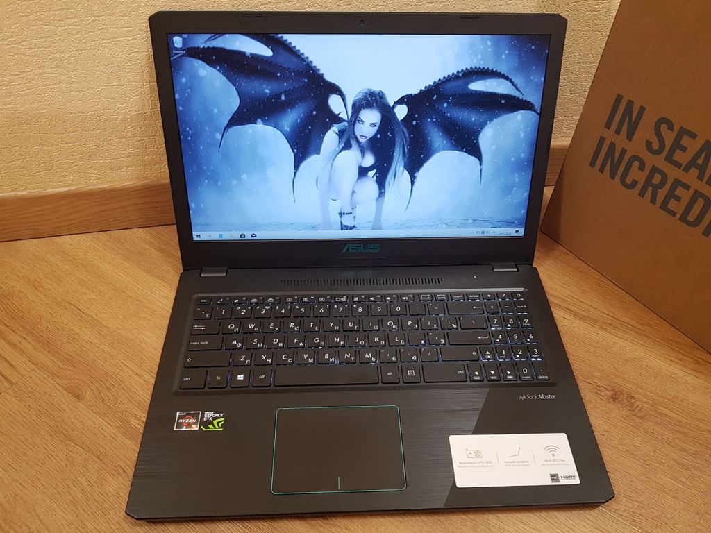 ASUS ASUS F570ZD DM288T 15.6 FHD AMD RYZEN 5 2500U GTX1050 6Gb 1Tb 128SSD