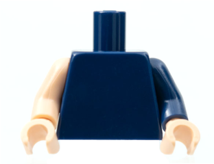 Torso Plain / Dark Blue Arm Left / Light Nougat Arm Right / Light ...