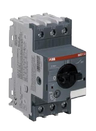 Выключатель автоматический для защиты электродвигателей ABB MS132-2.5 1.6-2.5А 100кА