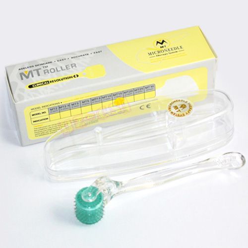 Мезороллер для лица от морщин MT-roller - 1 мм (196-игл)