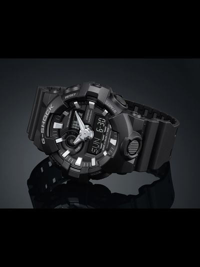 Часы Casio G-Shock GA-700-1B купить в интернет-магазине 12chasov.ru