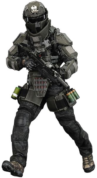 Комплект экипировки 1/6 scale "Heavy Breacher" Uniform and armour set ...