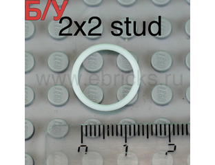 Rubber Belt Small Round Cross Section - Approx. 2 x 2, White (x71 ...