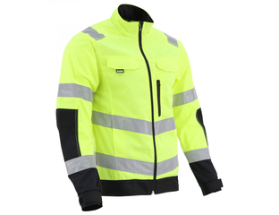 Сигнальная спецодежда BRODEKS - Сигнальная куртка KS 218, желтый/черный
