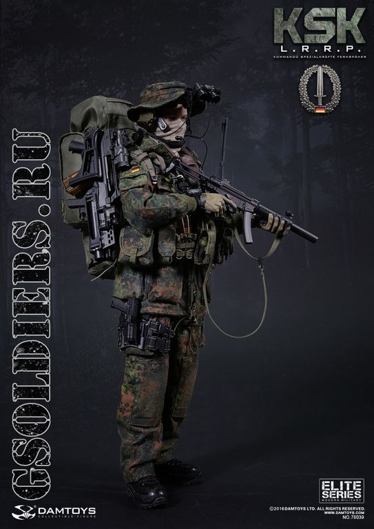 Немецкий спецназ - Коллекционная фигурка 1/6 KSK (KOMMANDO SPEZIALKR ...