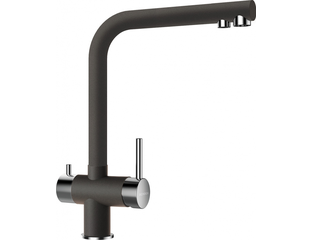 Смеситель Schock Wellus New 710556 серебристый камень