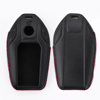 Кожаный чехол для ключа bmw g30 5 серии с дисплеем