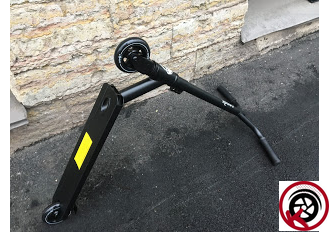 Самокат Трюковой ATEOX VICE Черный купить в Спб НЕДОРОГО и со скидкой ...