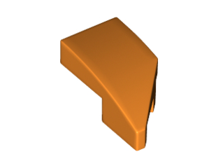 Wedge 2 x 1 x 2/3 with Stud Notch Left, Orange (29120 / 6177499)