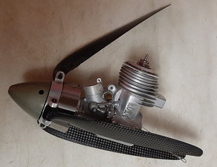 "Old-new" engines - Fora F1C 2.5cc with gear and blades.