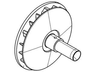 Внутренний шкив ведущего вариатора оригинал BRP 420280247 для BRP Can ...