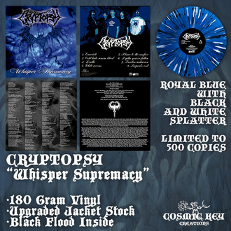 Cryptopsy - Whisper Supremacy LP виниловая пластинка купить