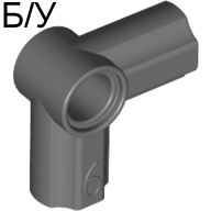 Technic, Axle and Pin Connector Angled #6 - 90 degrees, Dark Bluish ...