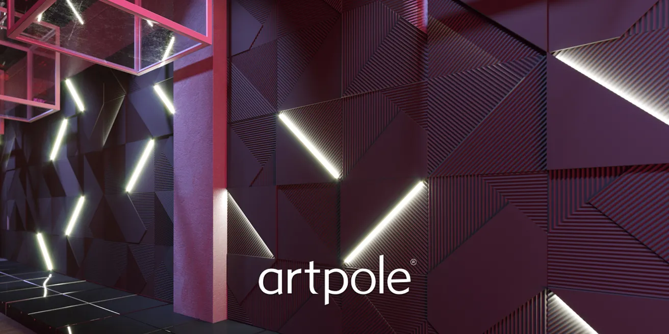 Гипсовые 3D панели для стен Artpole (Артполе), купить