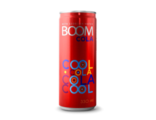 Coca cola - Газированный напиток Boom Cola 0,33 л