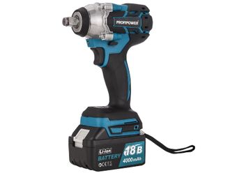 Аккумуляторный гайковерт бесщеточный импульсный ProfiPower MKDTW-18B - PROFIPOWERS.RU ...