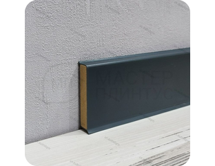 Купите Плинтус ХДФ Делькен Dollken Cubu Flex Life 40мм 1209 Антрацит ...