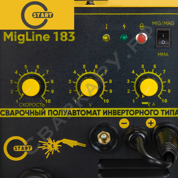 СваркаРУ - Полуавтомат для MIG/MAG сварки Старт MigLine 183