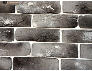 Декоративный искусственный камень под кирпич Kamastone Каир 3891, серый ...
