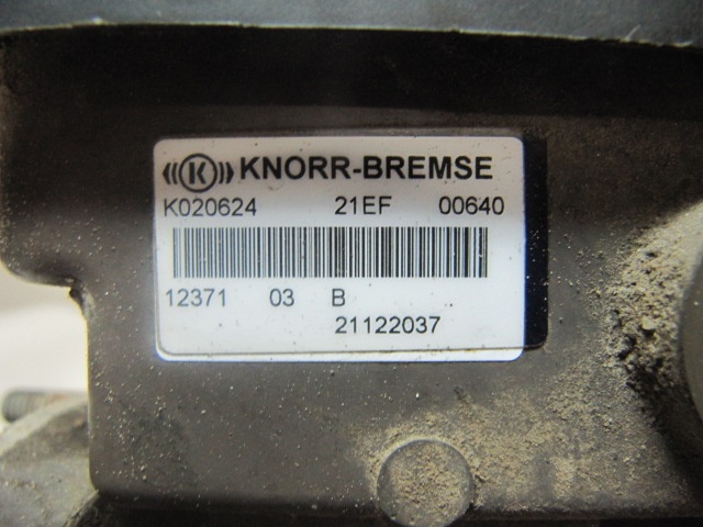 Кран управления тормозами прицепа Volvo FH 21122037 K020624