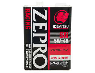 IDEMITSU ZEPRO 5W40 Zepro Racing | Лучшее масло в линейке Zepro | PAO