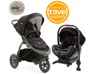 Joie crosster flex signature коляска 2 в 1+ Joie i-Level signature ...
