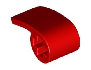 Technic, Panel Curved 2 x 1 x 1, Red (89679 / 6378122)