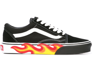 Vans Old Skool Van Black Fire купить