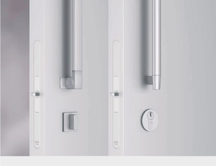 Купить Замок AGB Touch & Close WC (матовый хром) B06502.50.78 недорого в Москве | DVERI-NEVIDIMKI.RU