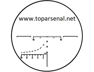 Russian optical scope Pilad VOMZ 4x32LC for sale